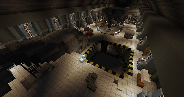 Conestoga Class (Sulaco like ship from ALIENS) Minecraft Map