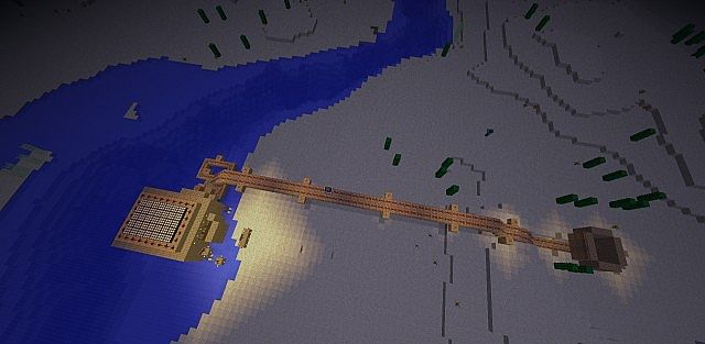 A House And A River! Minecraft Map