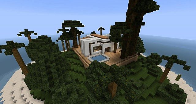 Tropic - Modern Island House Minecraft Map