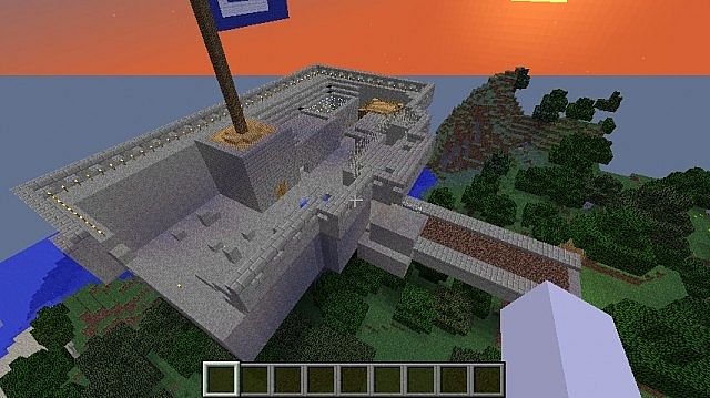 Castle Siege Survival Minecraft Map