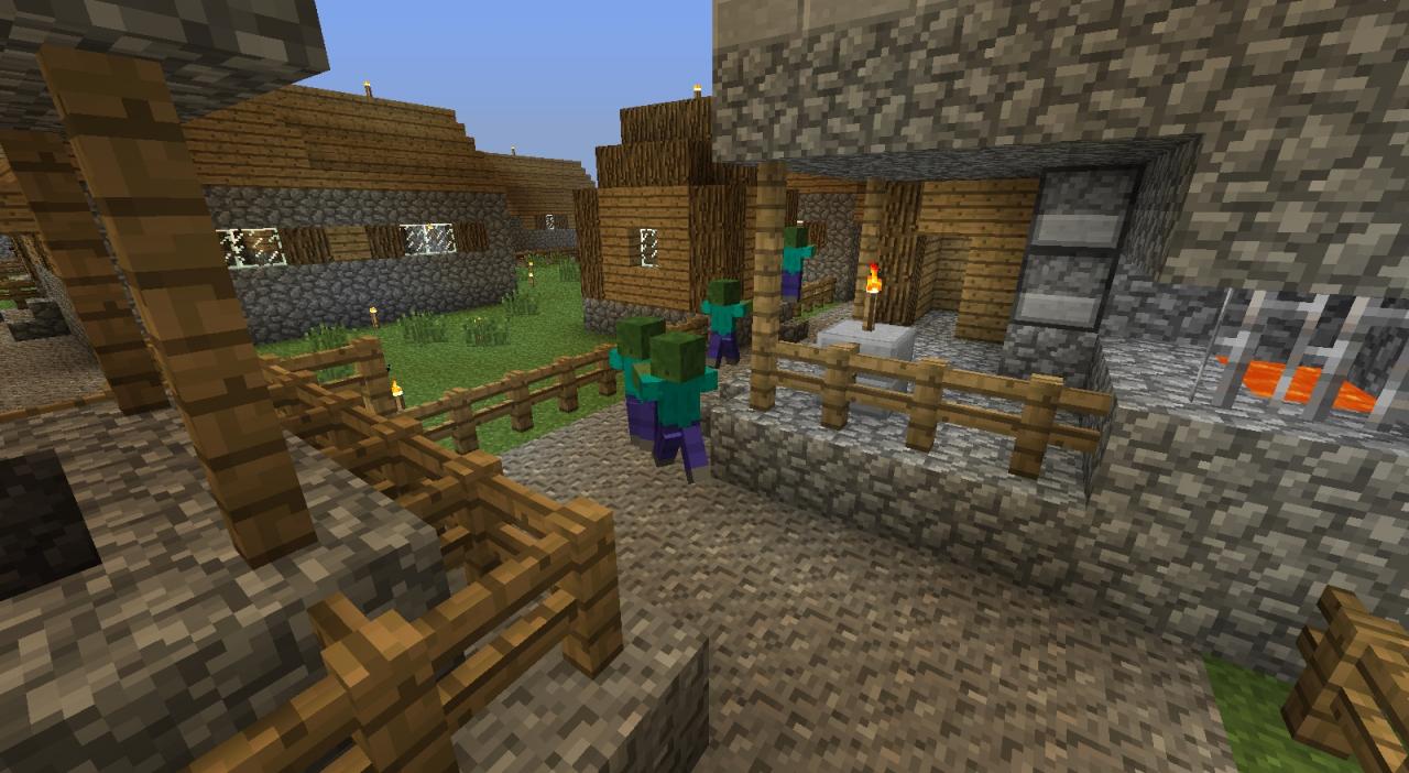 Villager Tower Defense (A MutliPlayer Teamwork Map) Minecraft Map