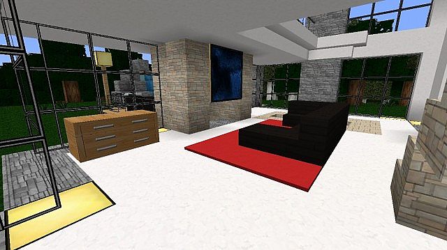 Gmd1995's Sick Modern Crib! Minecraft Map