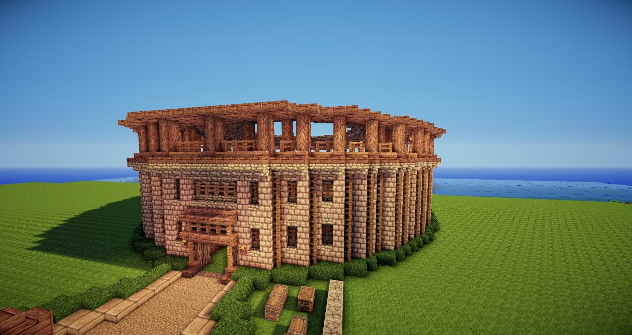 Medieval Style Arena Minecraft Map
