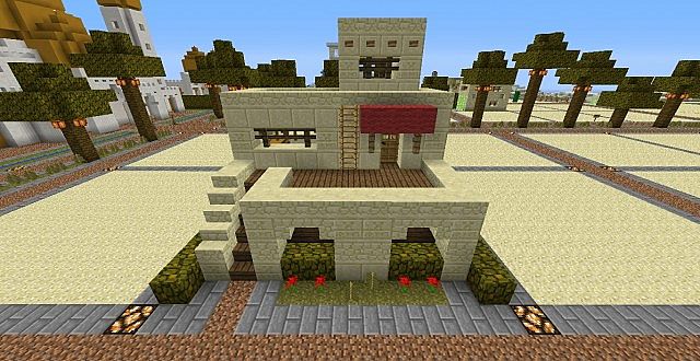 Survival Desert City Build (Iran) Minecraft Map