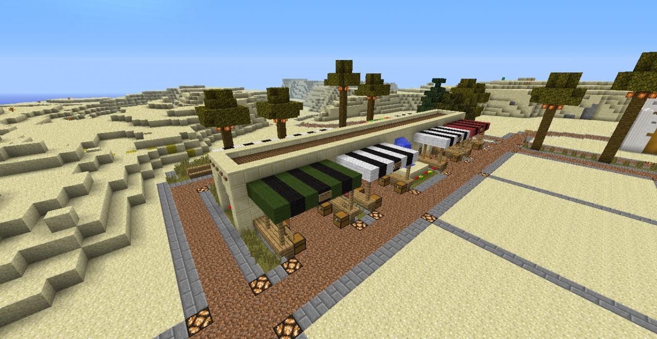 Survival Desert City Build (Iran) Minecraft Map