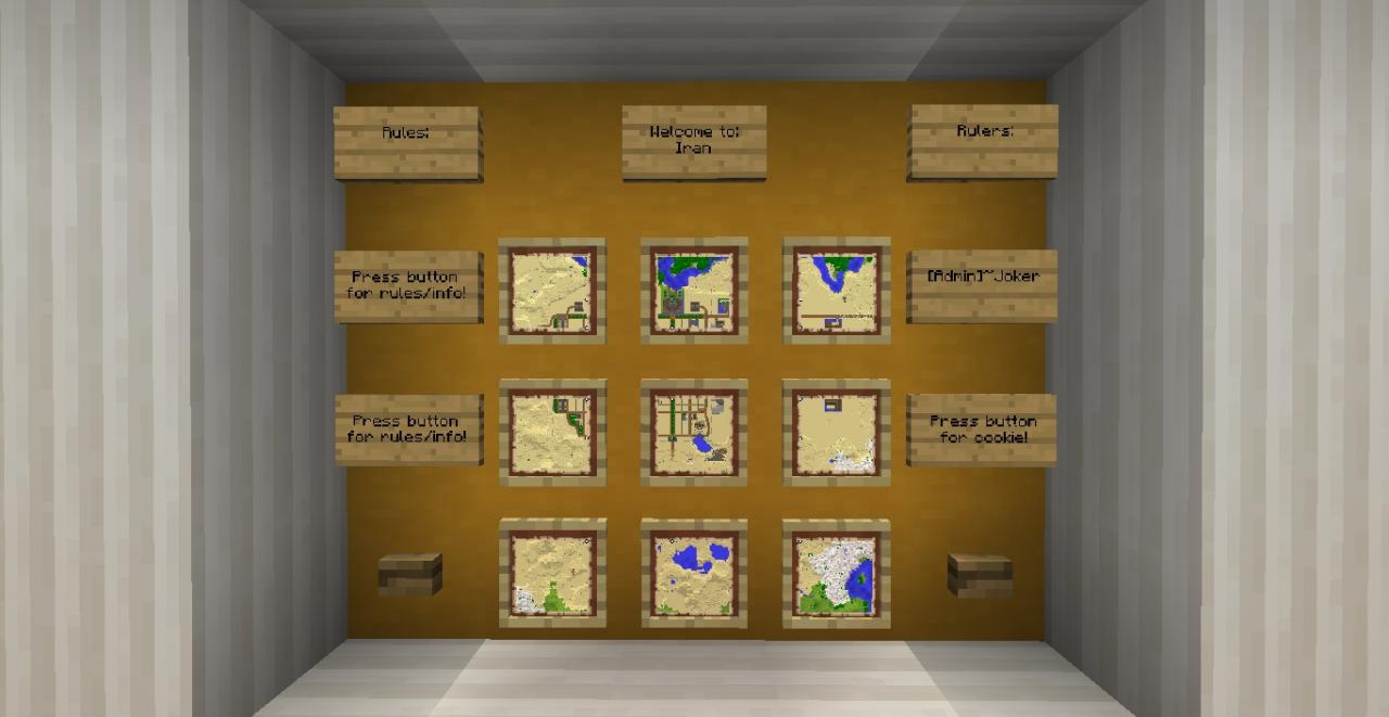 Survival Desert City Build (Iran) Minecraft Map