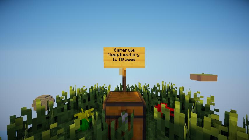 SkyBlock Challenge V.1 Minecraft Map