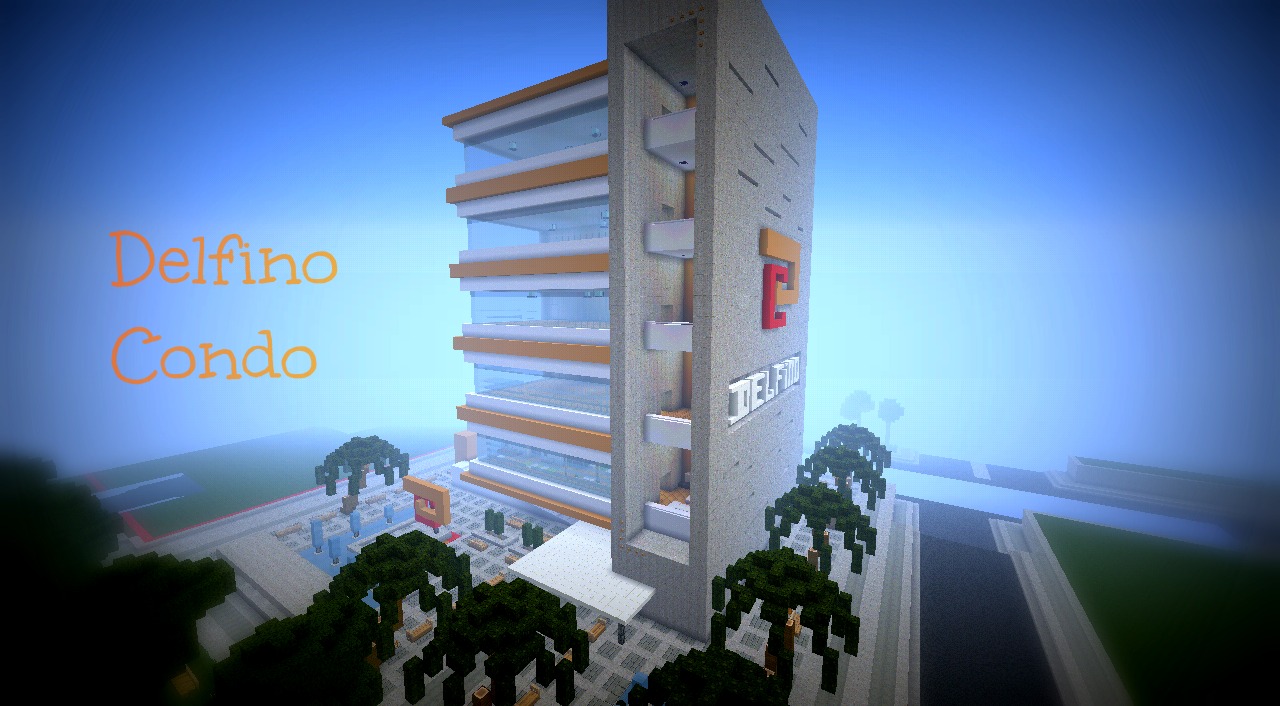 "Delfino Condo" built on WoK server Minecraft Map