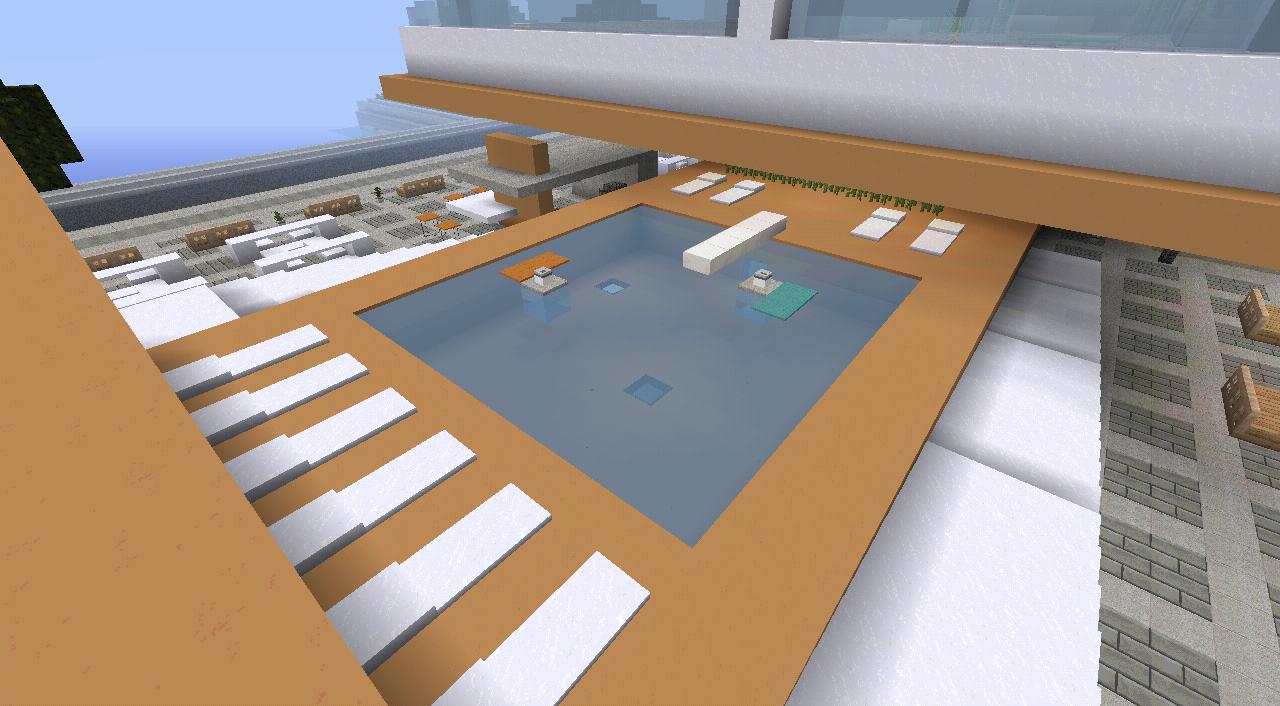 "Delfino Condo" built on WoK server Minecraft Map