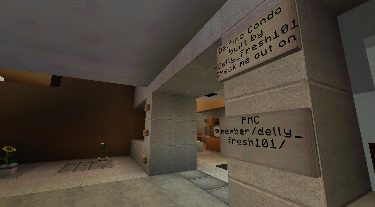 "Delfino Condo" built on WoK server Minecraft Map