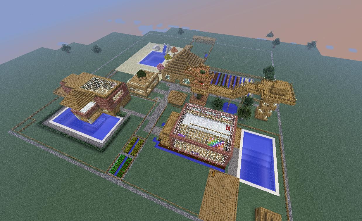 Small town Minecraft Map