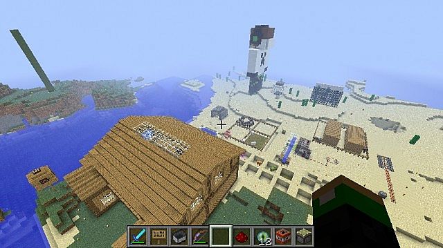 creative world Minecraft Map