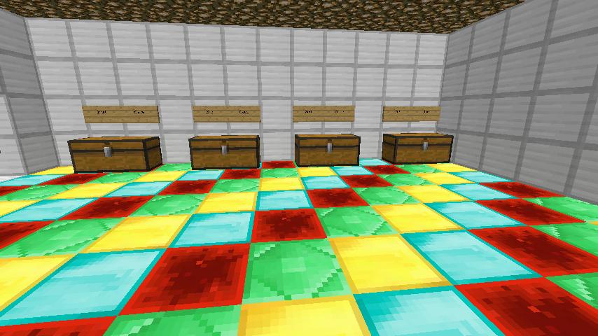 Clash of the Colours Minecraft Map