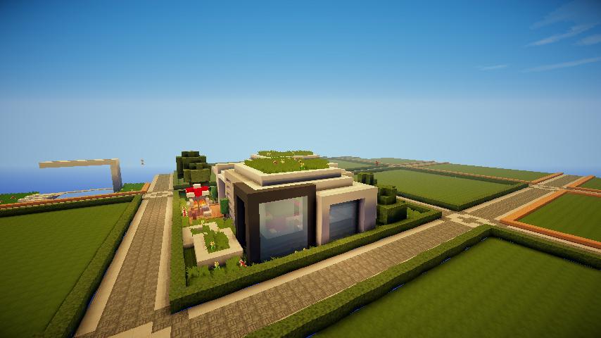 Basic- A Modern House Minecraft Map