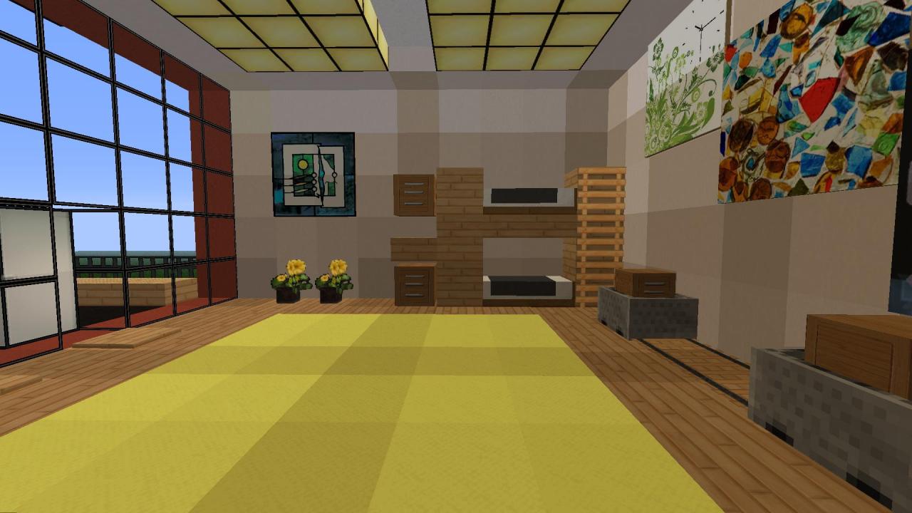 Luxurious, Modern Condominium/Apartment Minecraft Map