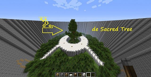 The Sacred Tree Minecraft Map