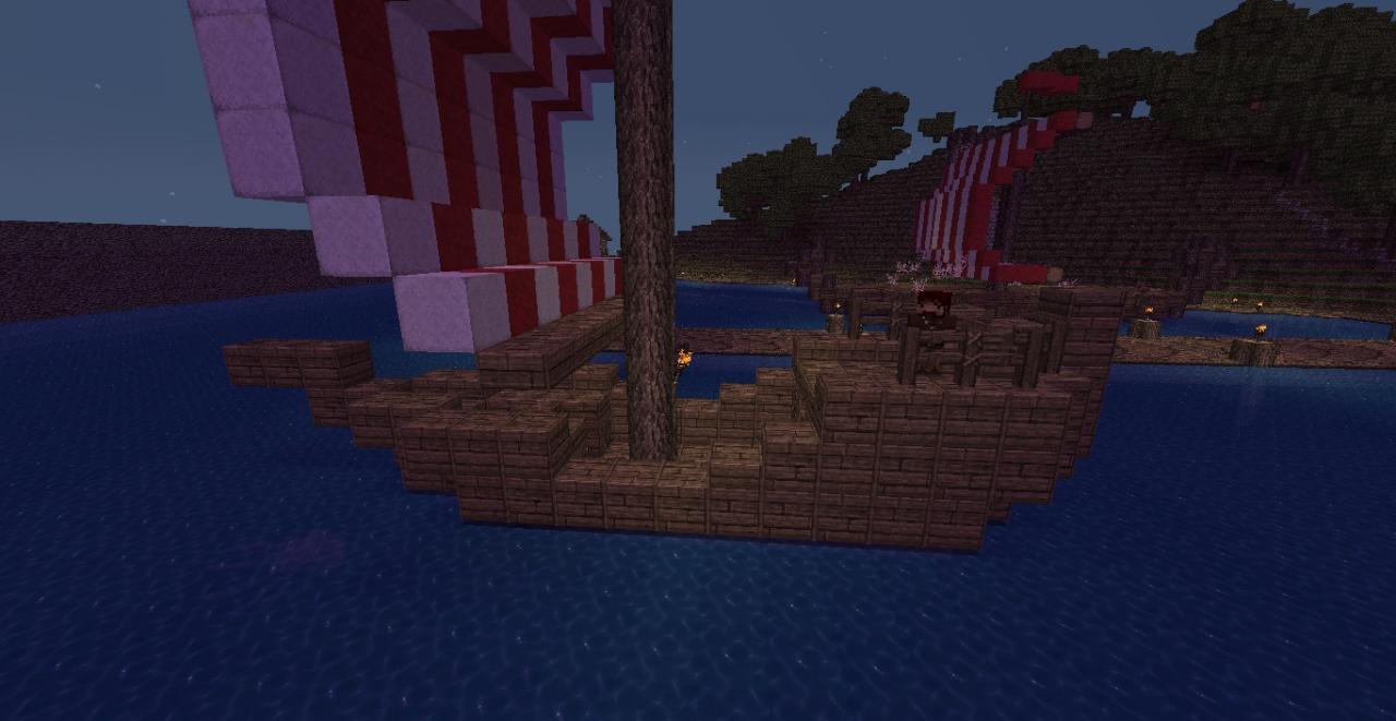 Medieval Boat Minecraft Map