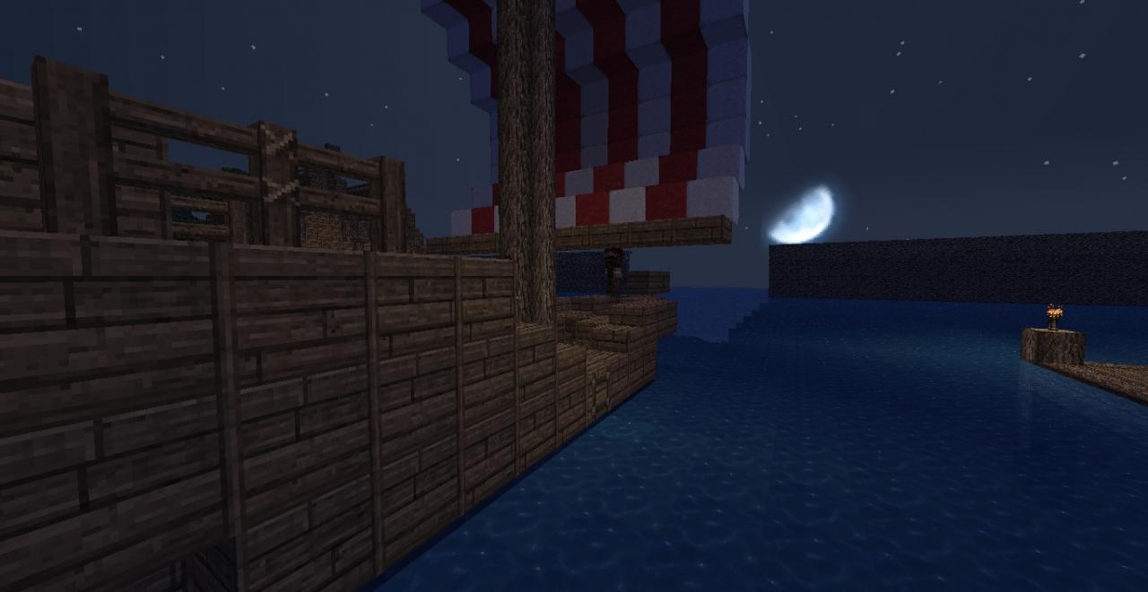 Medieval Boat Minecraft Map