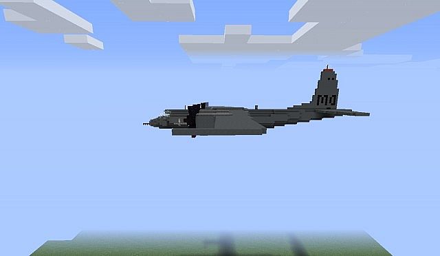 AC-130 Spectre Gunship Minecraft Map