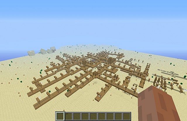 Strange Desert Survival Minecraft Map