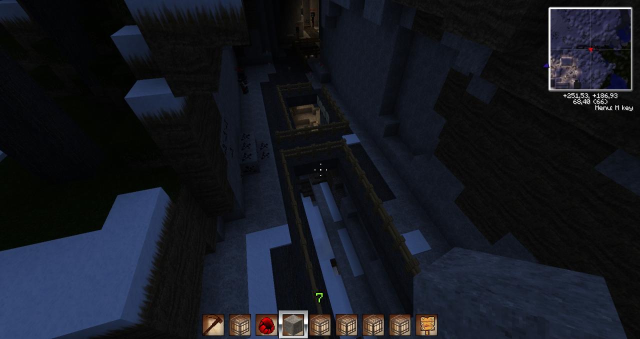 frozen valley Minecraft Map