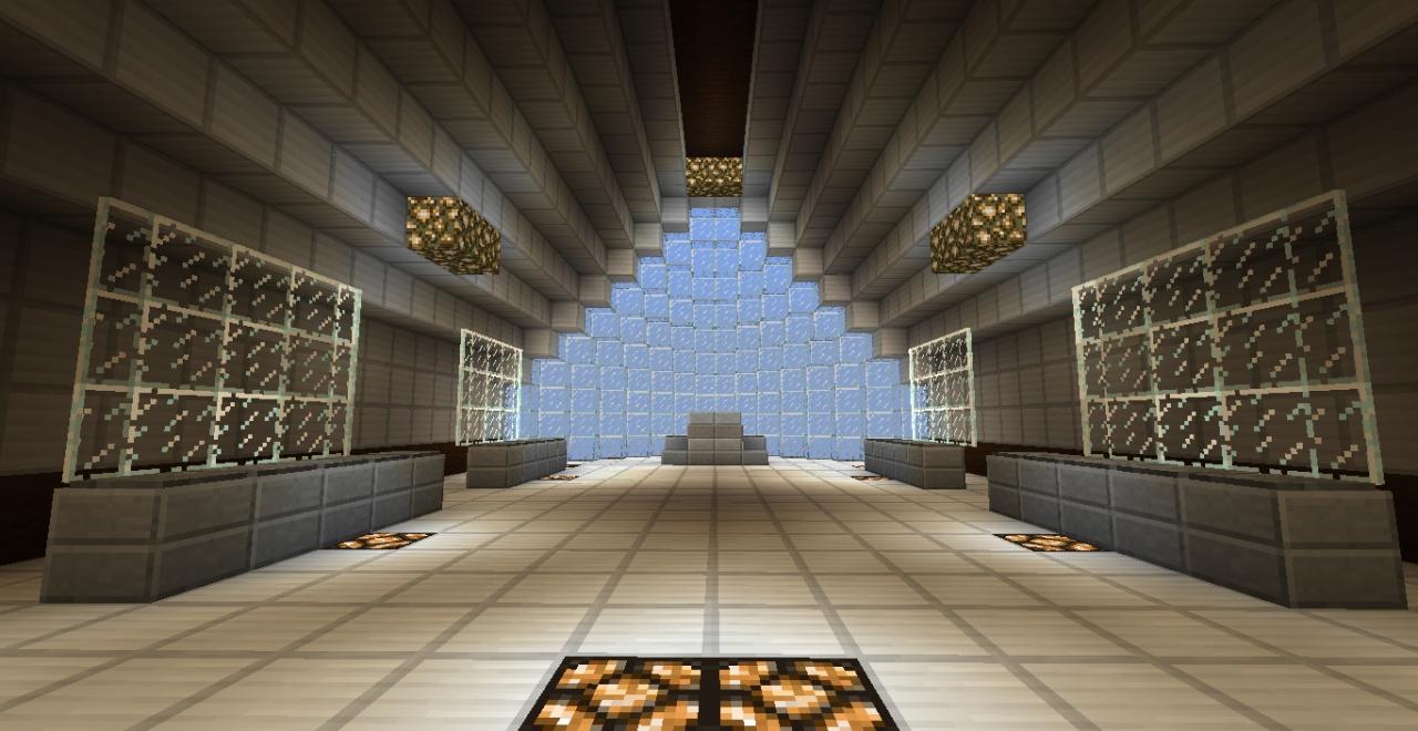 Stargate Space Ship - The Lantean Minecraft Map