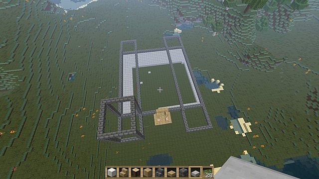 Village Courtyard Minecraft Map