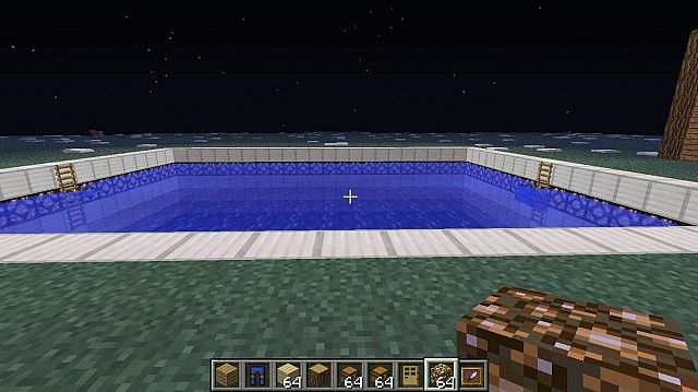 Swimming pool Minecraft Map