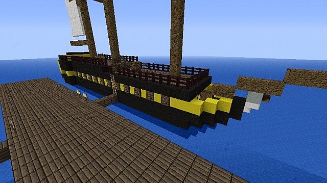 HMS Surprise Minecraft Map