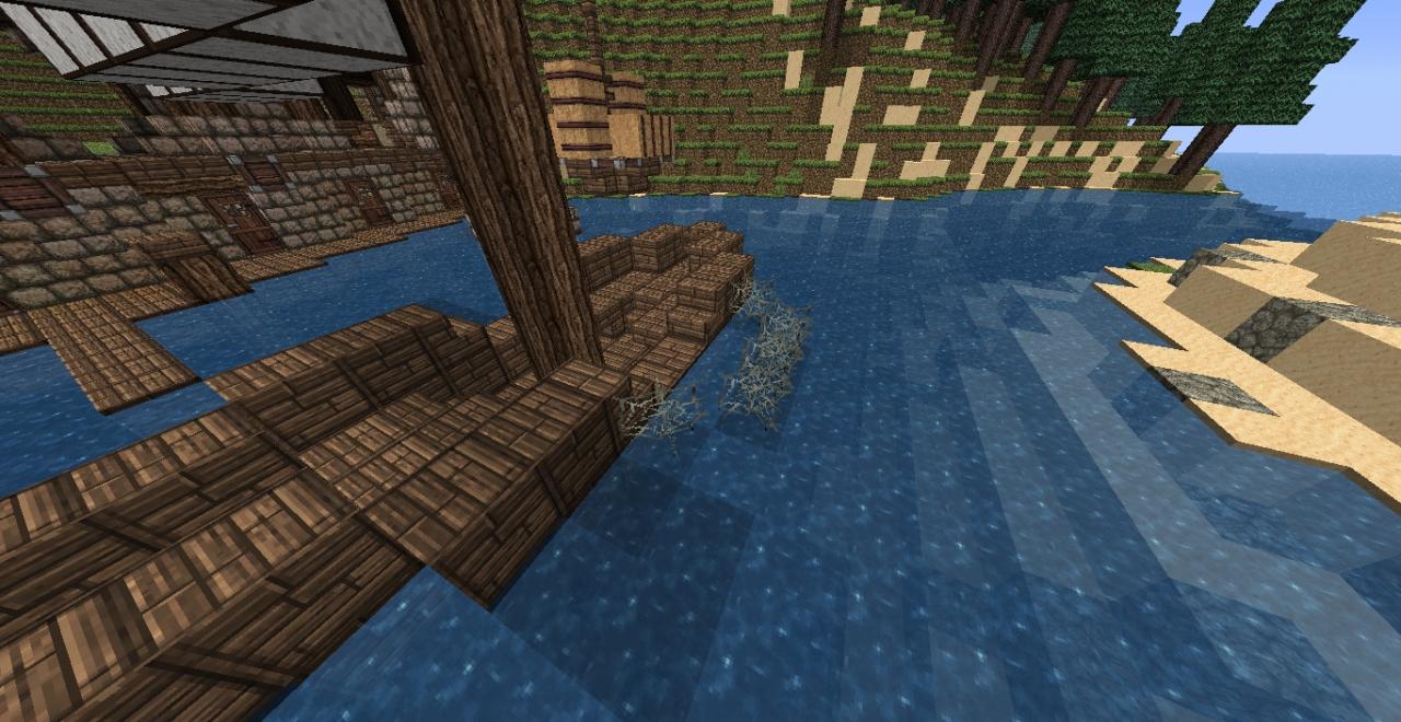 Fishing Boat Minecraft Map