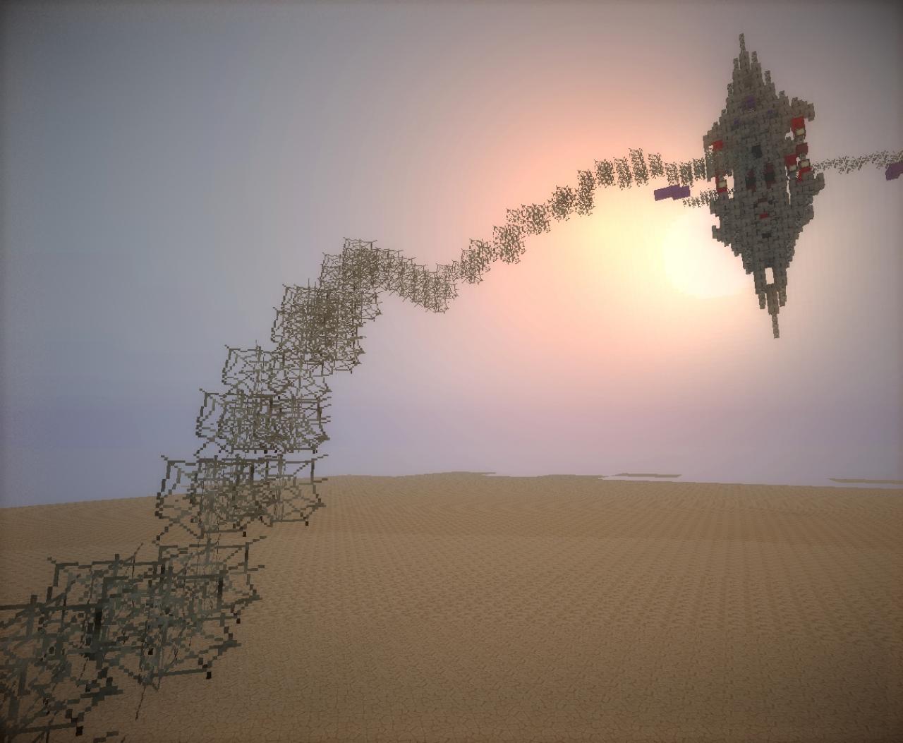 The Leviathan. Minecraft Map