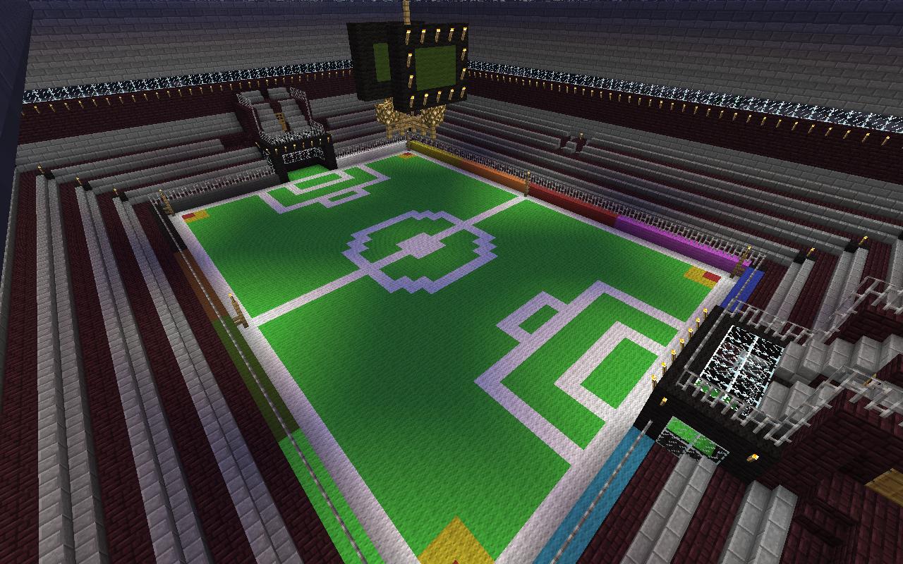 Football Stadium (DOWNLOADABLE) Minecraft Map