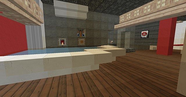 Modern house collab on the World of Keralis server! Minecraft Map