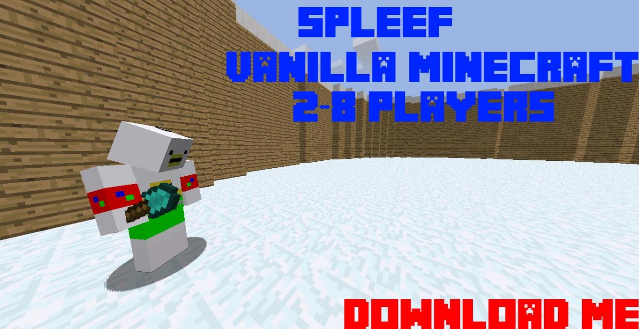 MiniGames! 2-8 player multi games Pure Vanilla! Minecraft Map