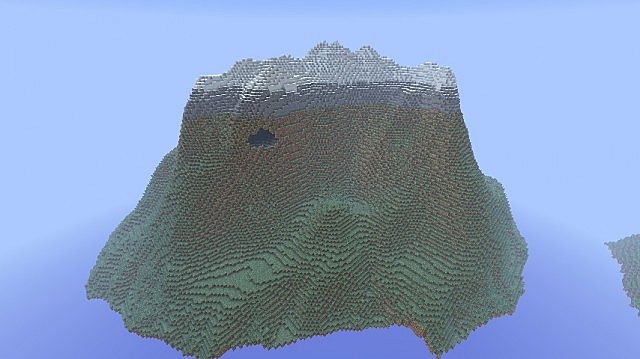 Floating Paradise - Skyblock Realistic Terrain Minecraft Map