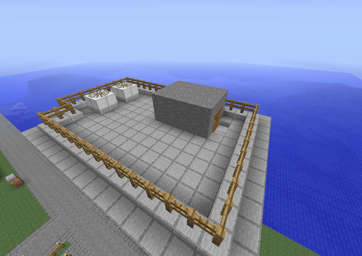 Corner Store and Apartment Building Minecraft Map