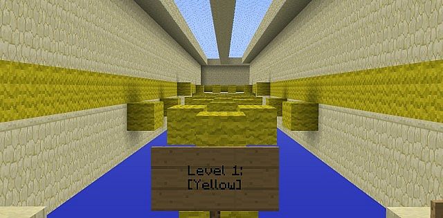 || Wool Parkour || 7 Levels || Minecraft Map