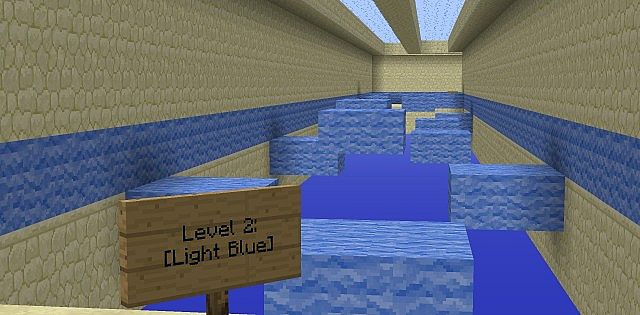 || Wool Parkour || 7 Levels || Minecraft Map