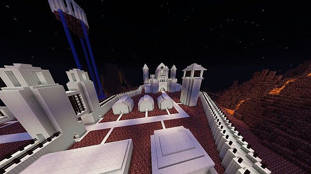 Quartz Kingdom the Nether Empire Minecraft Map