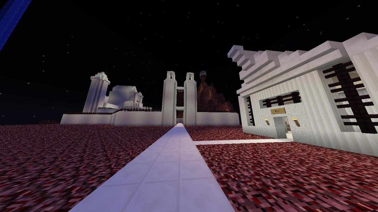 Quartz Kingdom the Nether Empire Minecraft Map
