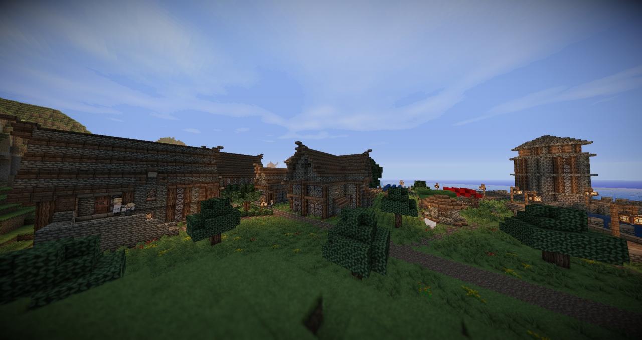Medieval Port Minecraft Map
