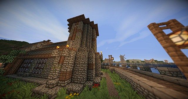 Medieval Port Minecraft Map