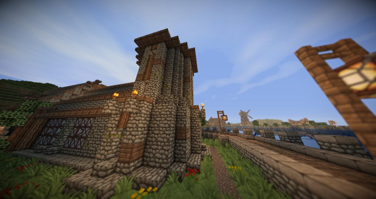 Medieval Port Minecraft Map