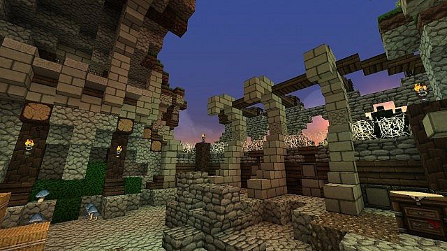 Small Cave Arena Minecraft Map