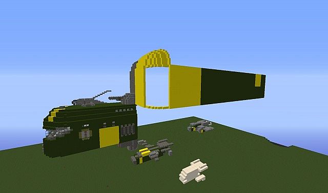 Mini Spaceship Minecraft Map
