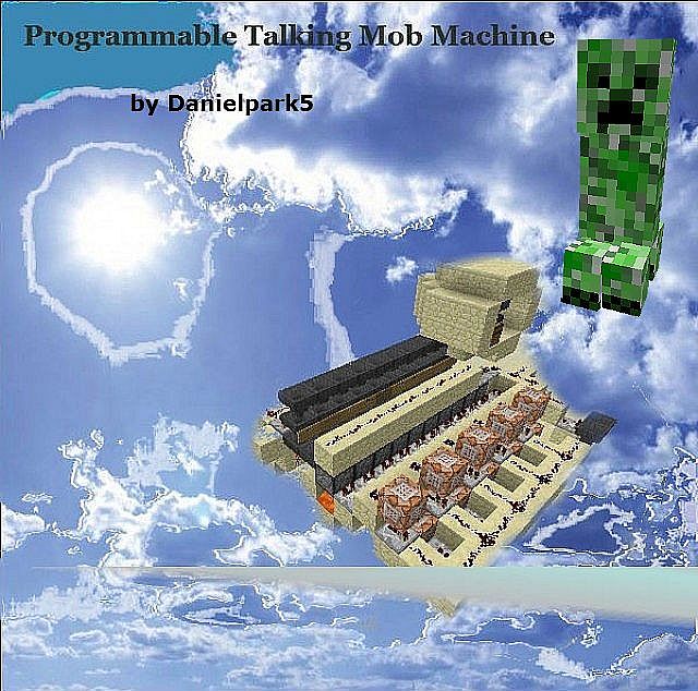 Minecraft Invention: Talking with Mobs... Sorta Minecraft Map