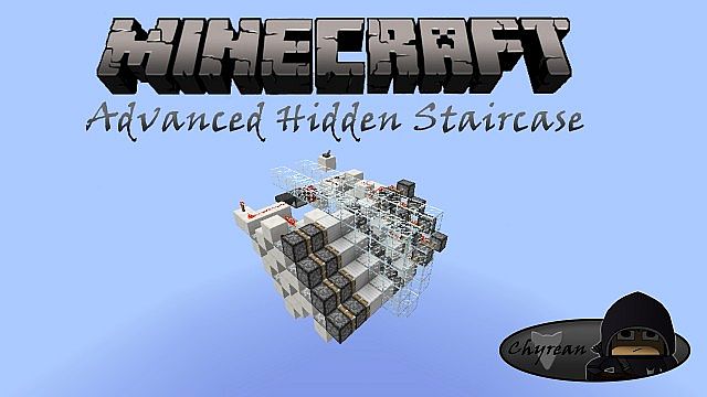 Minecraft: Advanced Hidden Stairs Minecraft Project