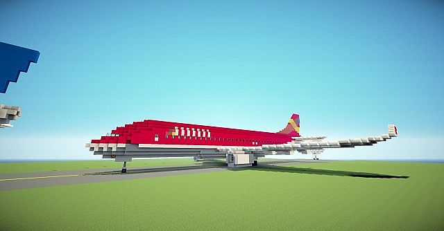2:1 Boeing 737-800 [+Download] [Full Cabin] [12 Liveries] Minecraft Map