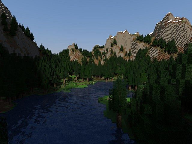 Cascadia Island (Summer) Minecraft Map