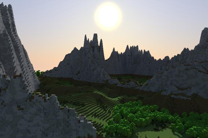 Extreme Peaks [Custom Biome] NEW Minecraft Map